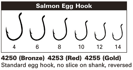 Daiichi 4253 Salmon Egg Hook - Red | Fly Tying | Temple Fork Outfitters – Temple Fork Outfitters ...
